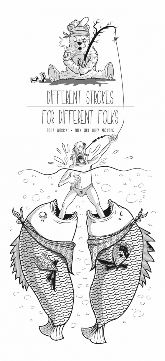 Illustration - Design - Photography - kimi kido - » Different strokes ...